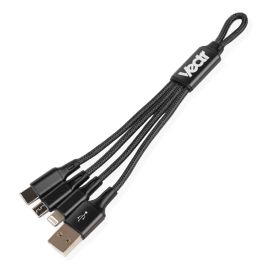 Braided 3 in 1 Cable | USB2U