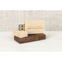 USB 3.0 Woodland Wooden USB Sticks
