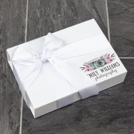 White Flip Box | Photography USB Packaging