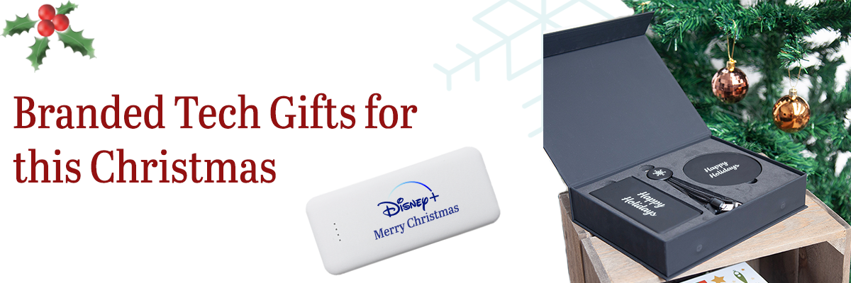 Personalised Christmas Tech Gifts | Branded Corporate Gift Sets